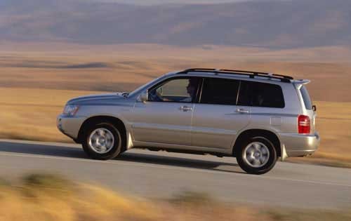2001 Toyota Highlander VIN# JTEGF21A910001936